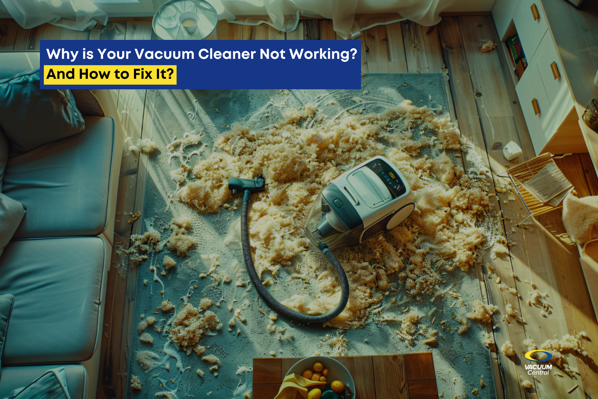 Why is Your Vacuum Cleaner Not Working? And How to Fix It?